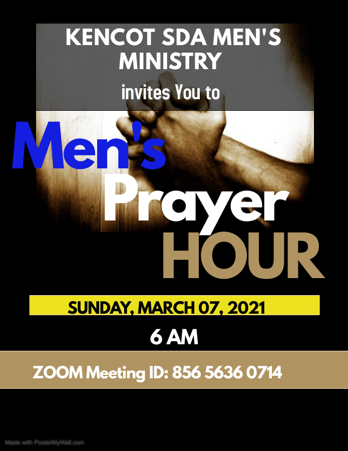 Men's Ministry Prayer Hour - Kencot Adventist Church